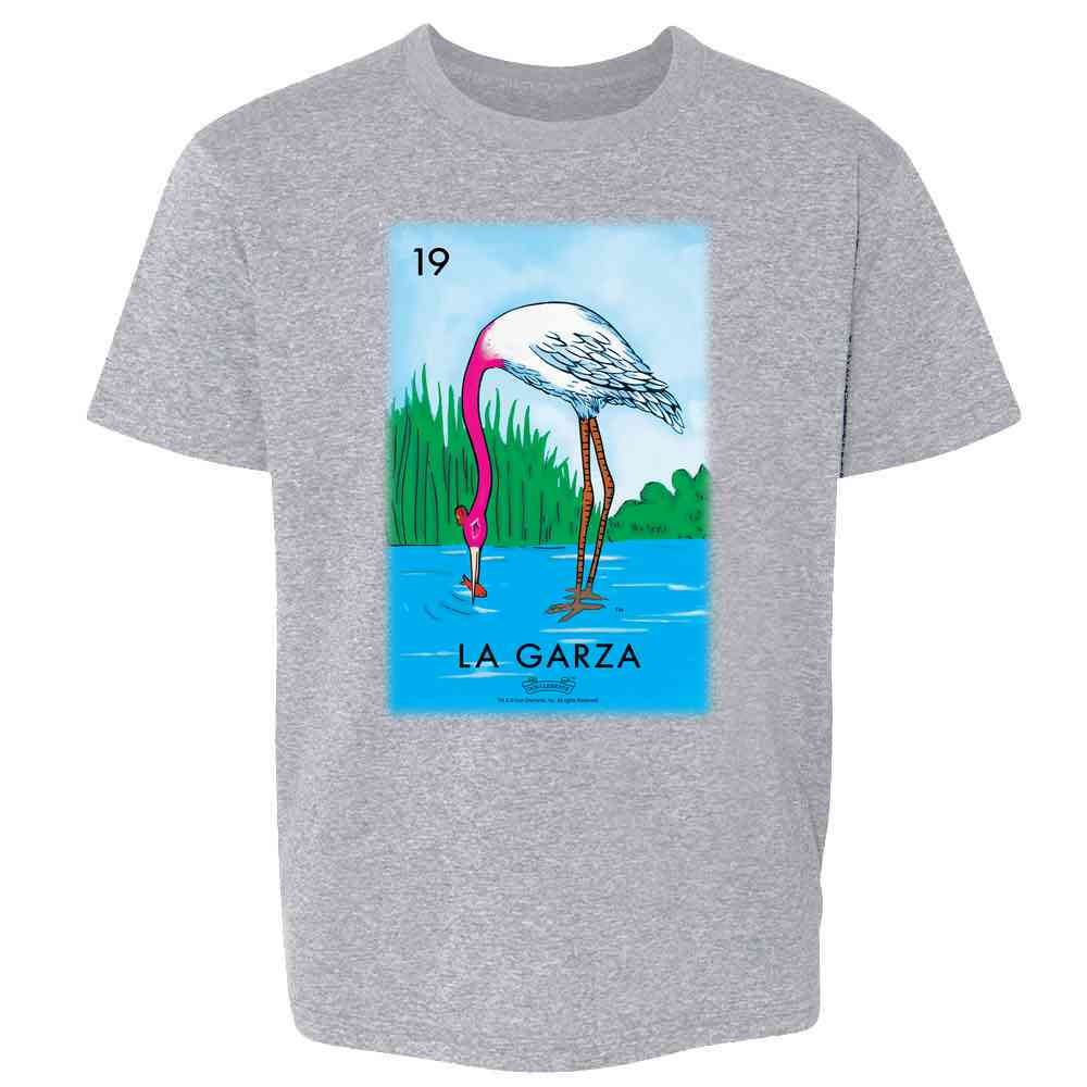La Garza Heron Loteria Card Mexican Bingo Kids & Youth Tee – Gotham ...