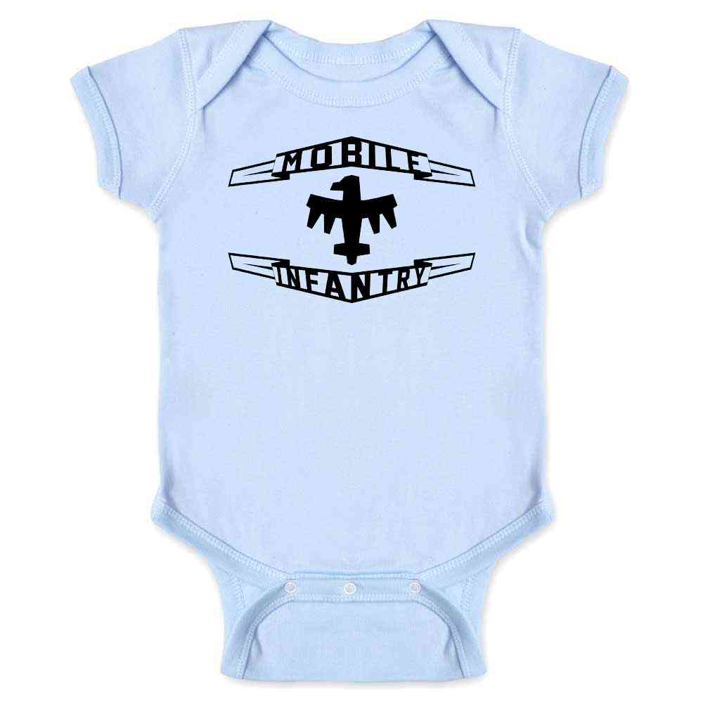 Terran Federation Mobile Infantry Flag Baby Bodysuit – Gotham Gifts ...