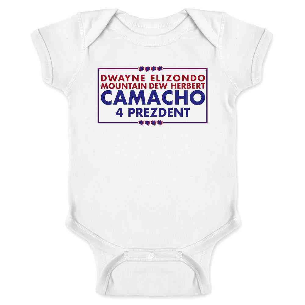Camacho For President 2024 Funny Campaign Baby Bodysuit – Gotham Gifts ...