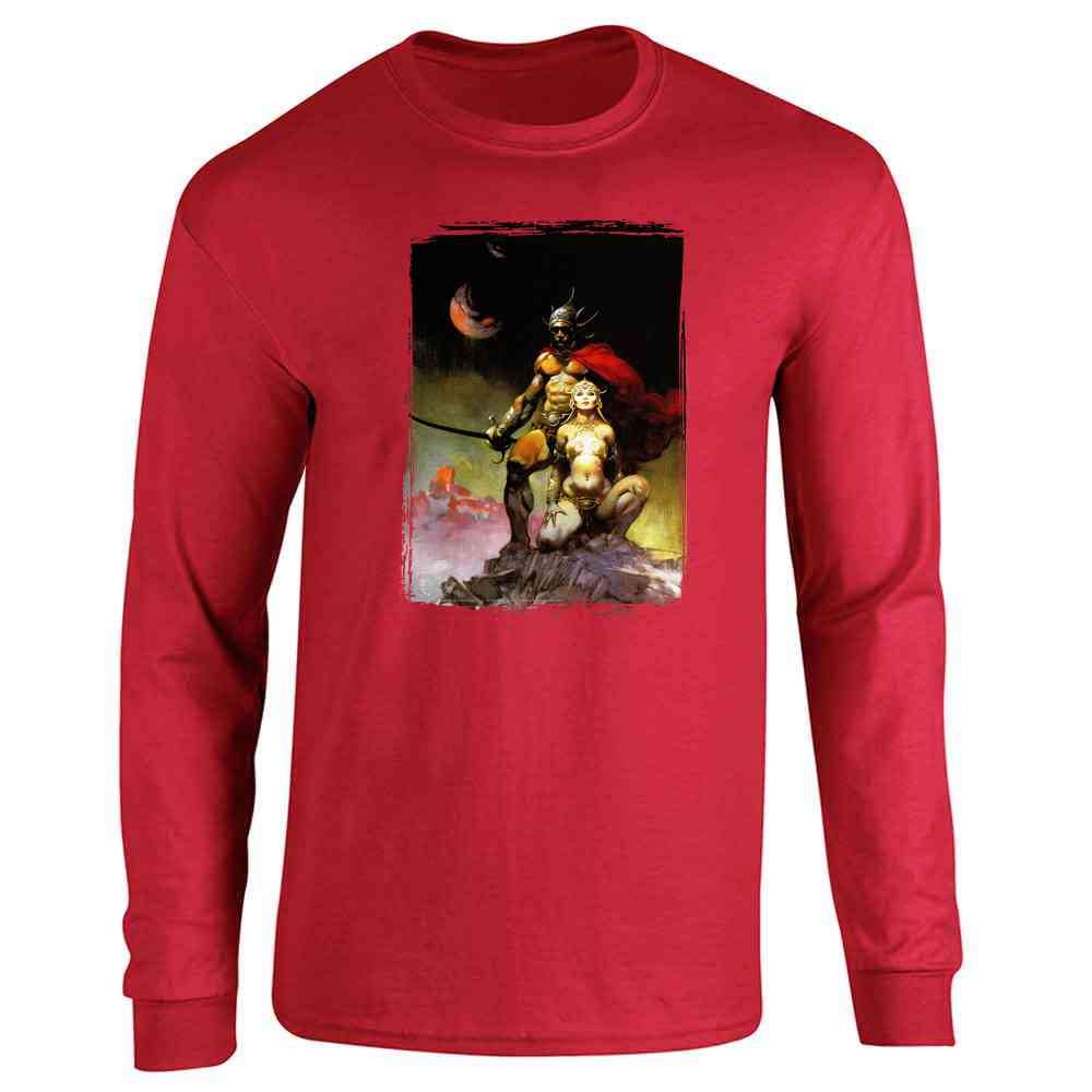 Swords of Mars by Frank Frazetta Art Long Sleeve – Gotham Gifts | Pop ...