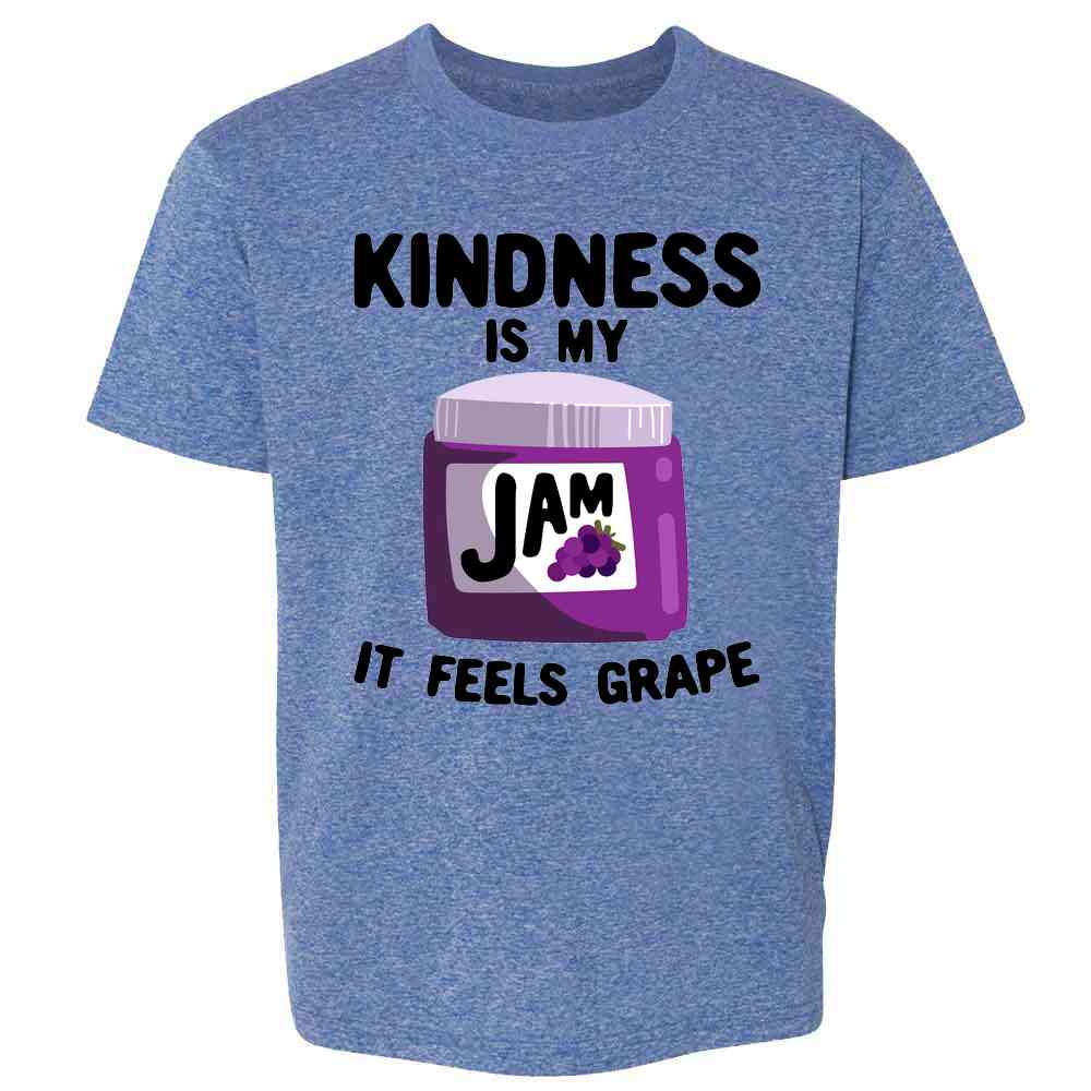 Kindness Is My Jam It Feels Grape Funny Cute Kids & Youth Tee – Gotham ...