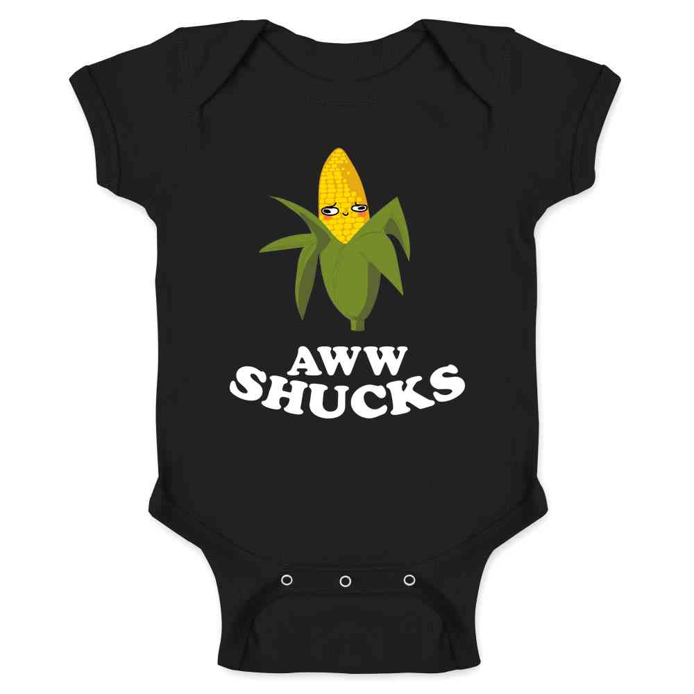 Aww Shucks Ear of Corn Cute Funny Baby Bodysuit – Gotham Gifts | Pop ...