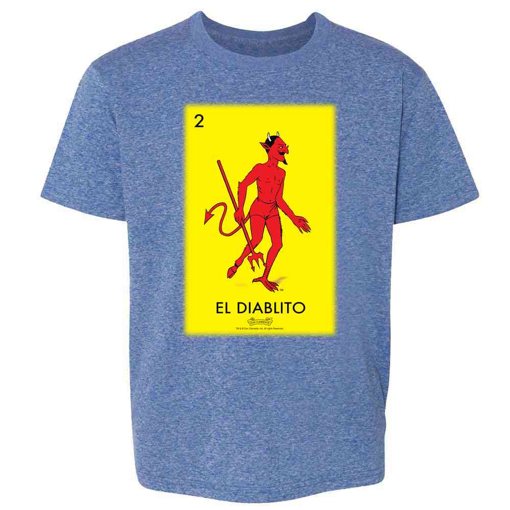 El Diablito Devil Loteria Card Mexican Bingo Kids & Youth Tee – Gotham ...