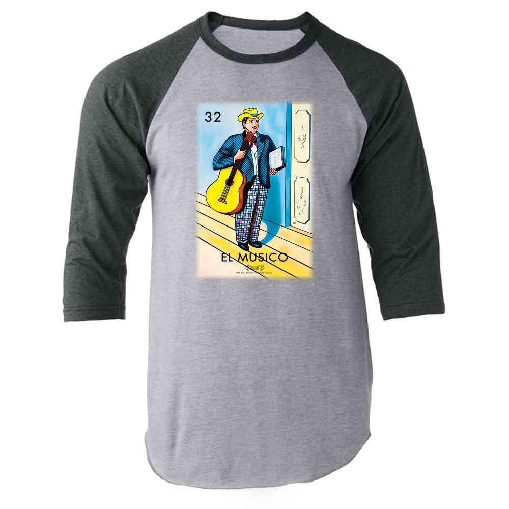 El Musico Musician Loteria Card Mexican Bingo Unisex Tee – Gotham Gifts ...