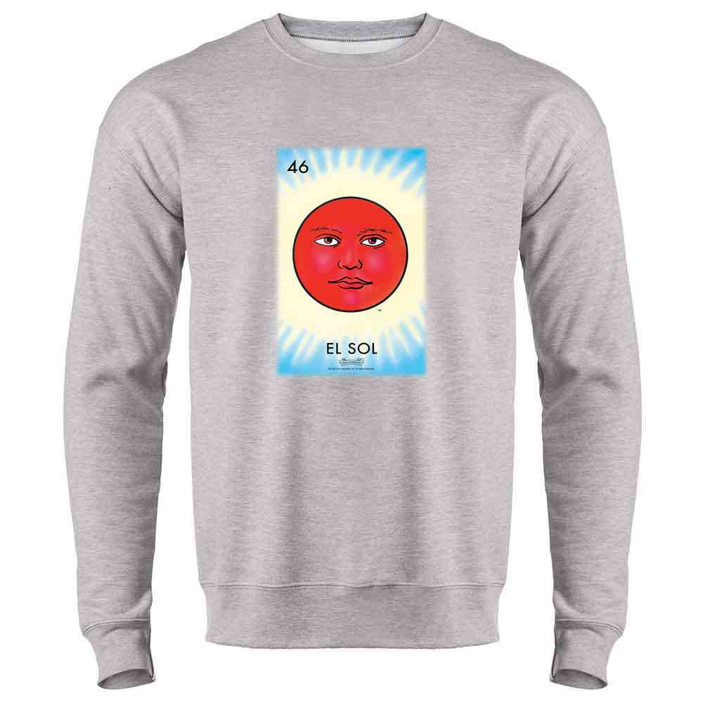 El Sol Sun Loteria Card Mexican Bingo Long Sleeve – Gotham Gifts | Pop ...