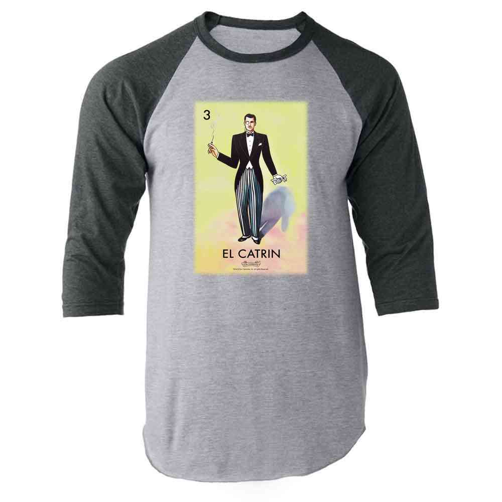 El Catrin Dandy Loteria Card Mexican Bingo Unisex Tee – Gotham Gifts ...