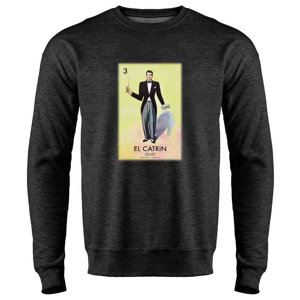 El Catrin Dandy Loteria Card Mexican Bingo Long Sleeve – Gotham Gifts ...