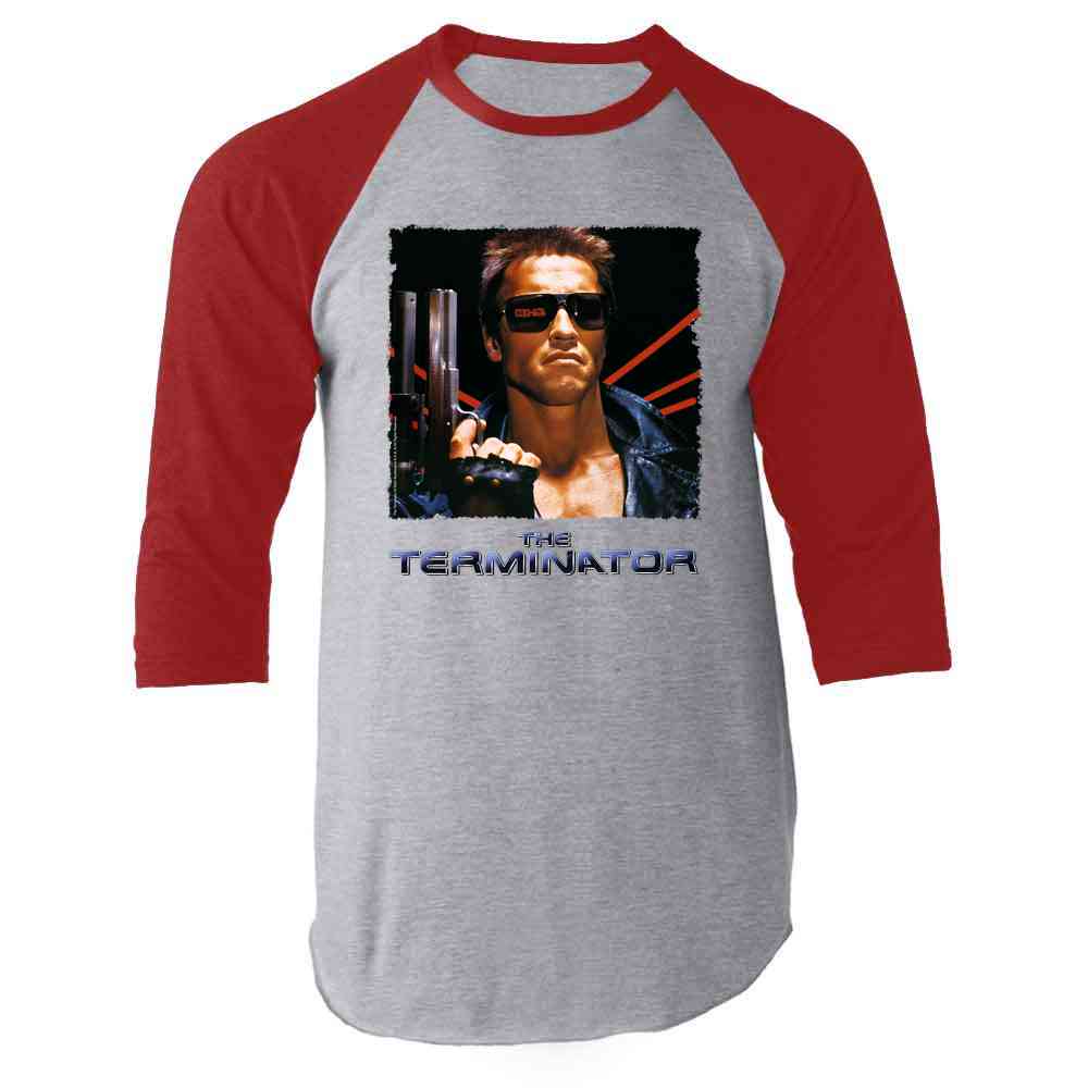 The Terminator Key Art Retro Action Movie Unisex Tee – Gotham Gifts ...