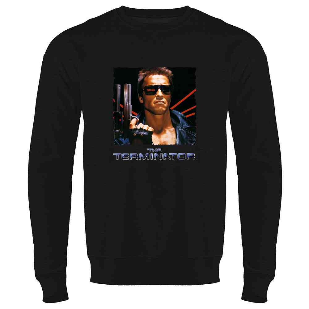 The Terminator Key Art Retro Action Movie Long Sleeve – Gotham Gifts ...