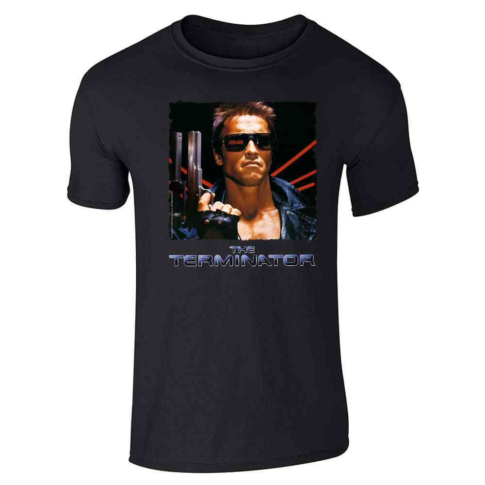 The Terminator Key Art Retro Action Movie Unisex Tee – Gotham Gifts ...