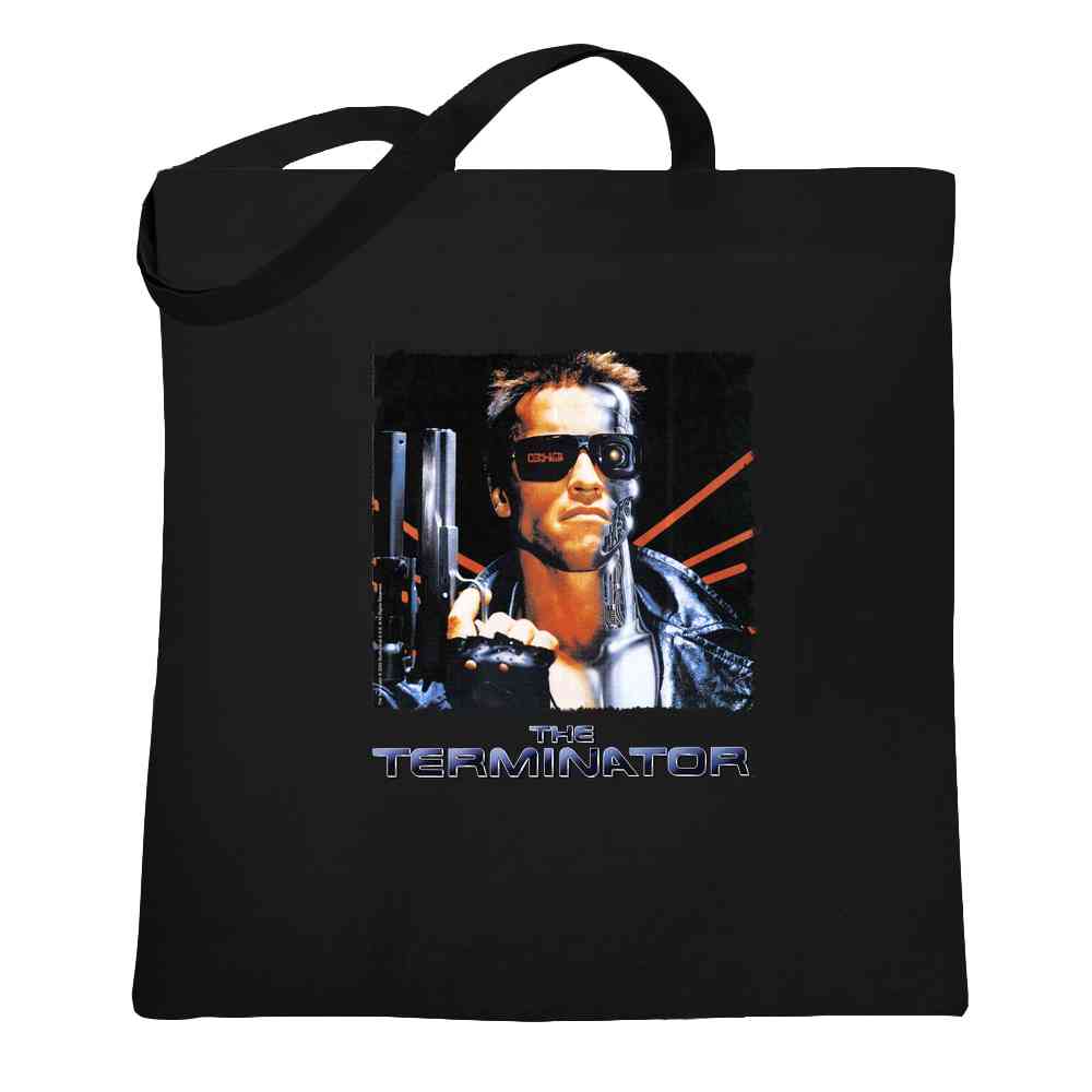 The Terminator Italian Key Art Cyborg Retro Movie Tote Bag – Gotham ...