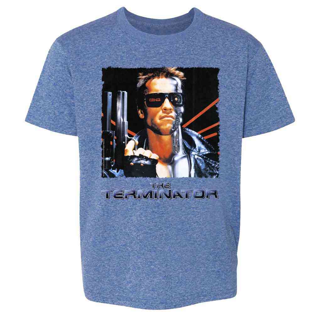 The Terminator Italian Key Art Cyborg Retro Movie Kids & Youth Tee ...