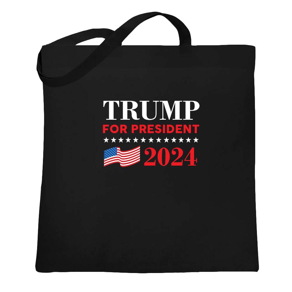 Donald Trump 2024 President Election MAGA 45 Tote Bag – Gotham Gifts ...