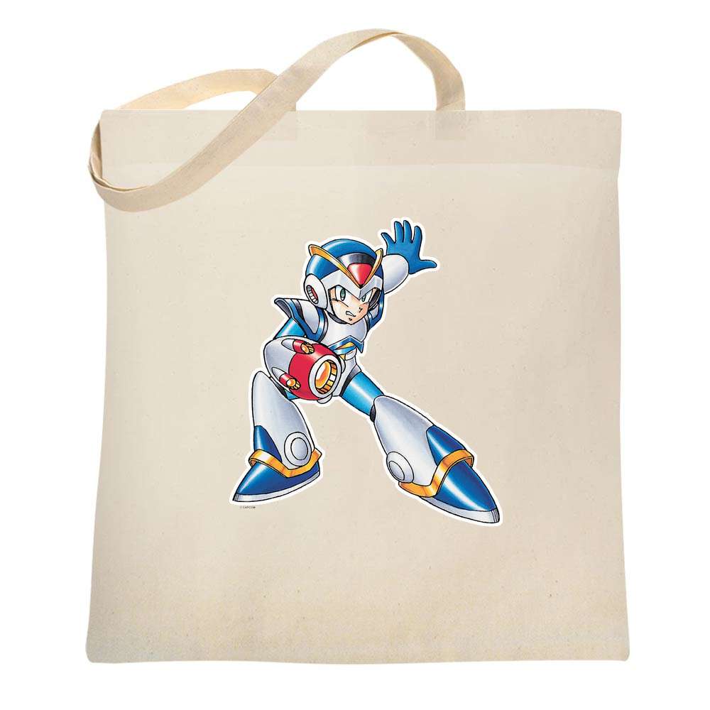 Mega Man X Full Armor Megaman Video Gaming Tote Bag – Gotham Gifts ...
