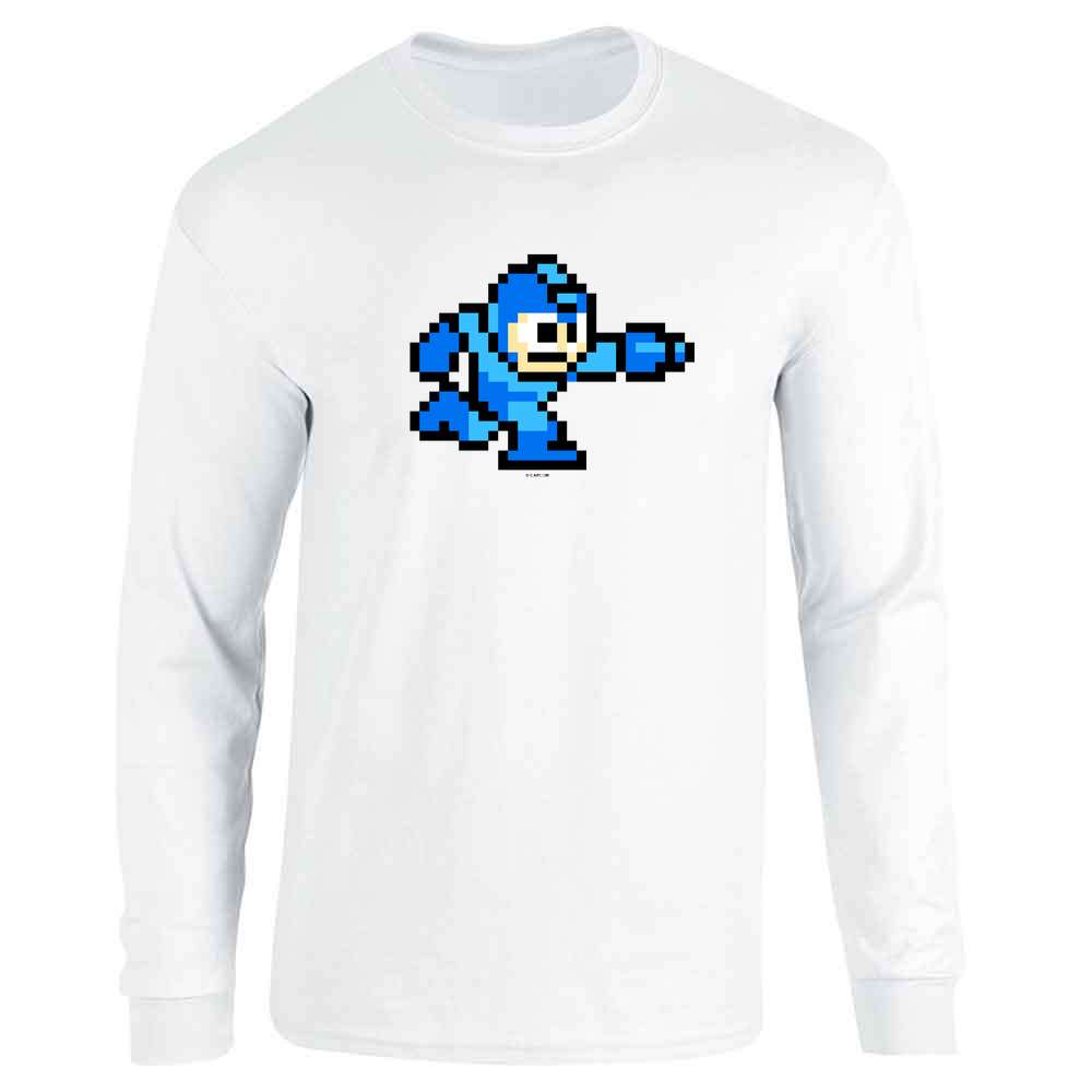 Mega Man 8 Bit Running Vintage Video Game Megaman Long Sleeve – Gotham ...