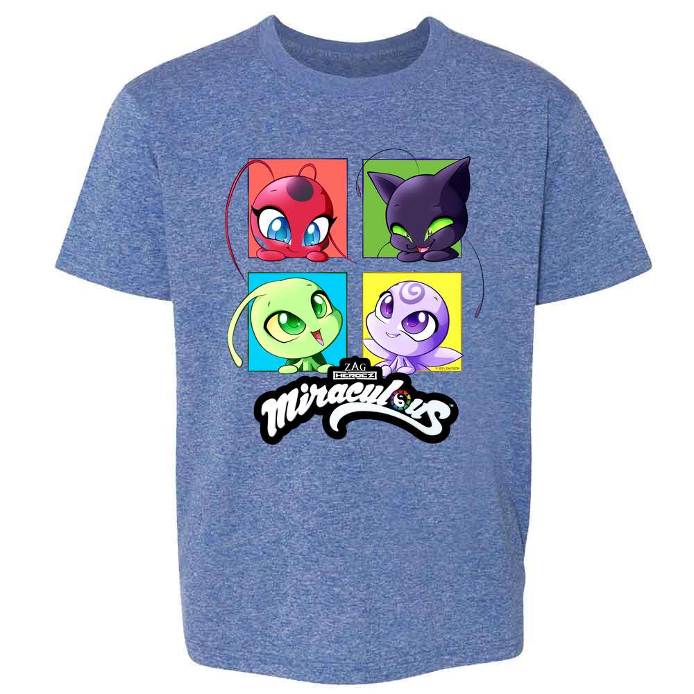 Miraculous Ladybug and Cat Noir Merch Kwamis Tikki Kids & Youth Tee ...