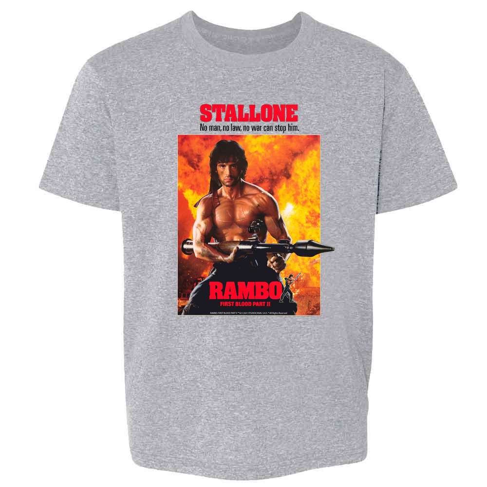 Rambo First Blood Part II 80s Movie Stallone Kids & Youth Tee – Gotham ...