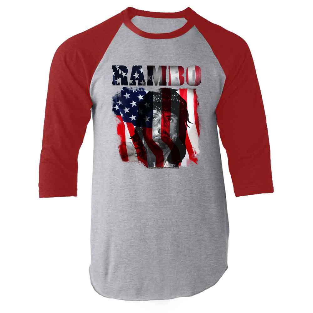 Rambo American Flag Patriotic Veteran Unisex Tee – Gotham Gifts | Pop ...