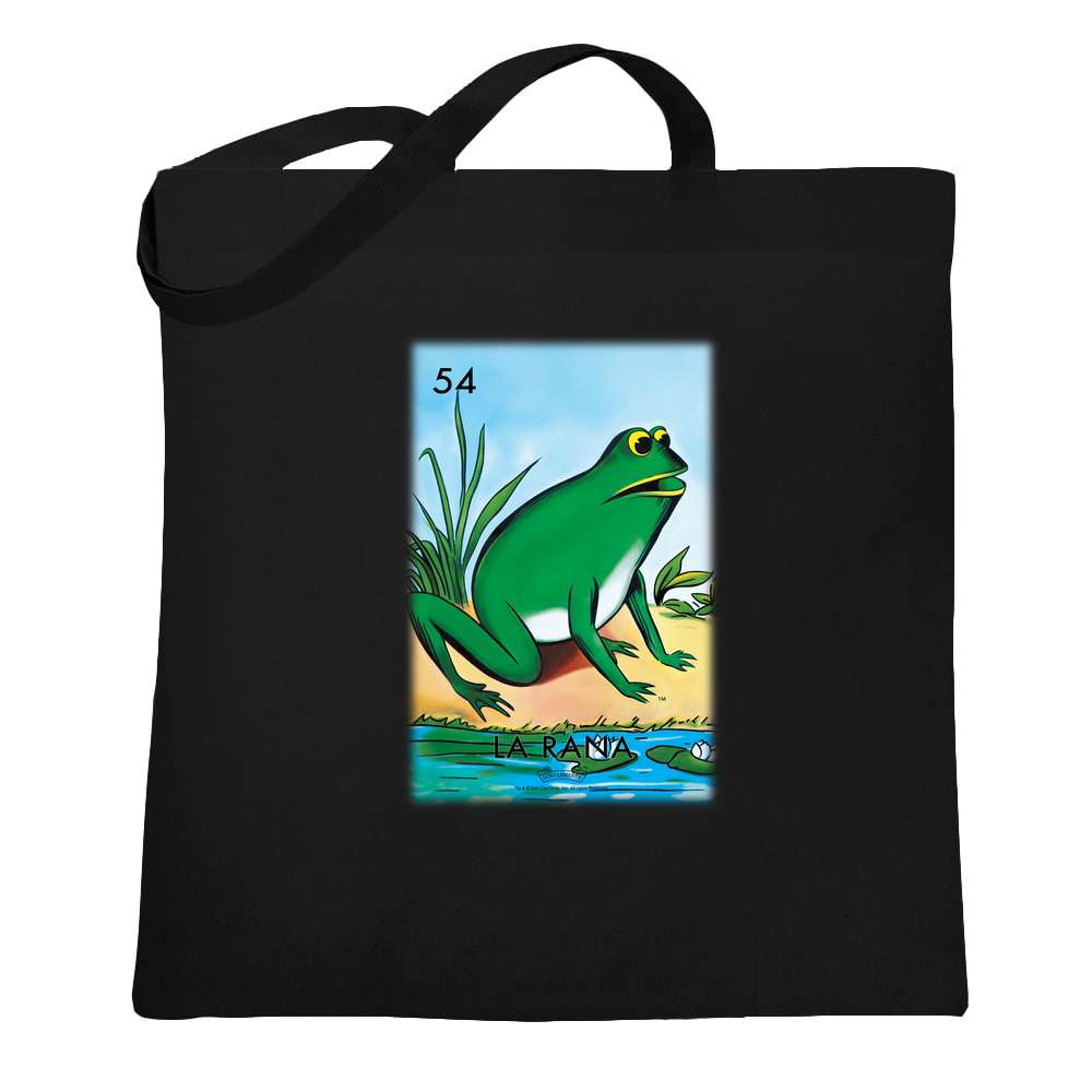 La Rana Frog Loteria Card Mexican Bingo Tote Bag – Gotham Gifts | Pop ...