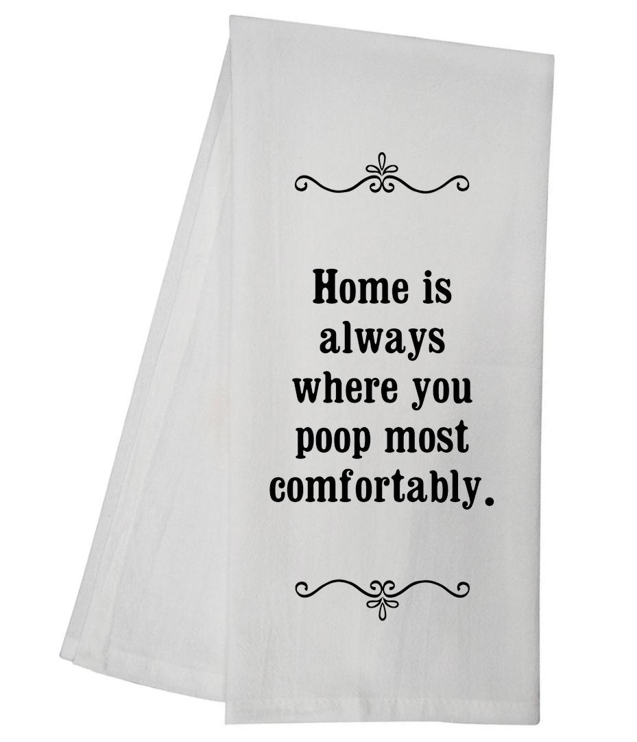 Home Poop Tea Towel GGTT86 – Gotham Gifts | Pop Threads