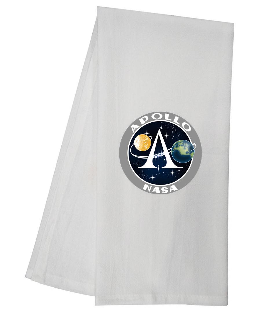 NASA Apollo Program Logo Tea Towel GGTT1094 – Gotham Gifts | Pop Threads